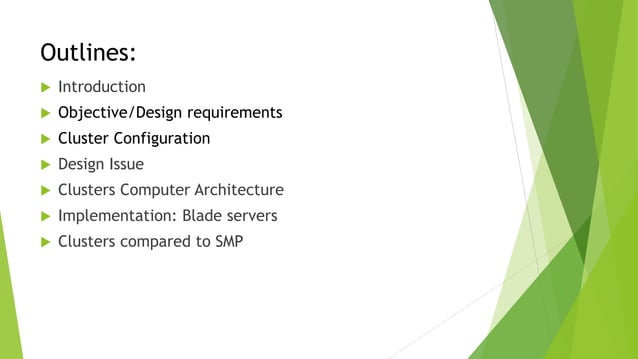 Cluster Computing Ppt