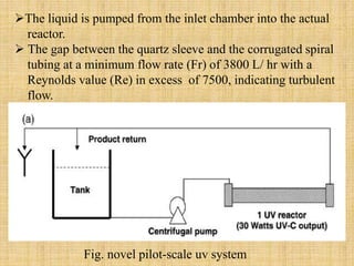 Ultravoilet radiation as a non-thermal treatment for inactivation of ...