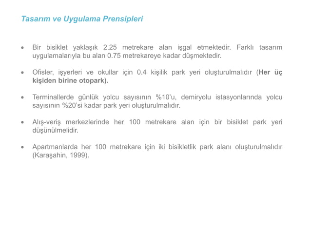 Bisikletin Kent İçi Ulaşıma Entegrasyonu, Tasarım ve Uygulama ...