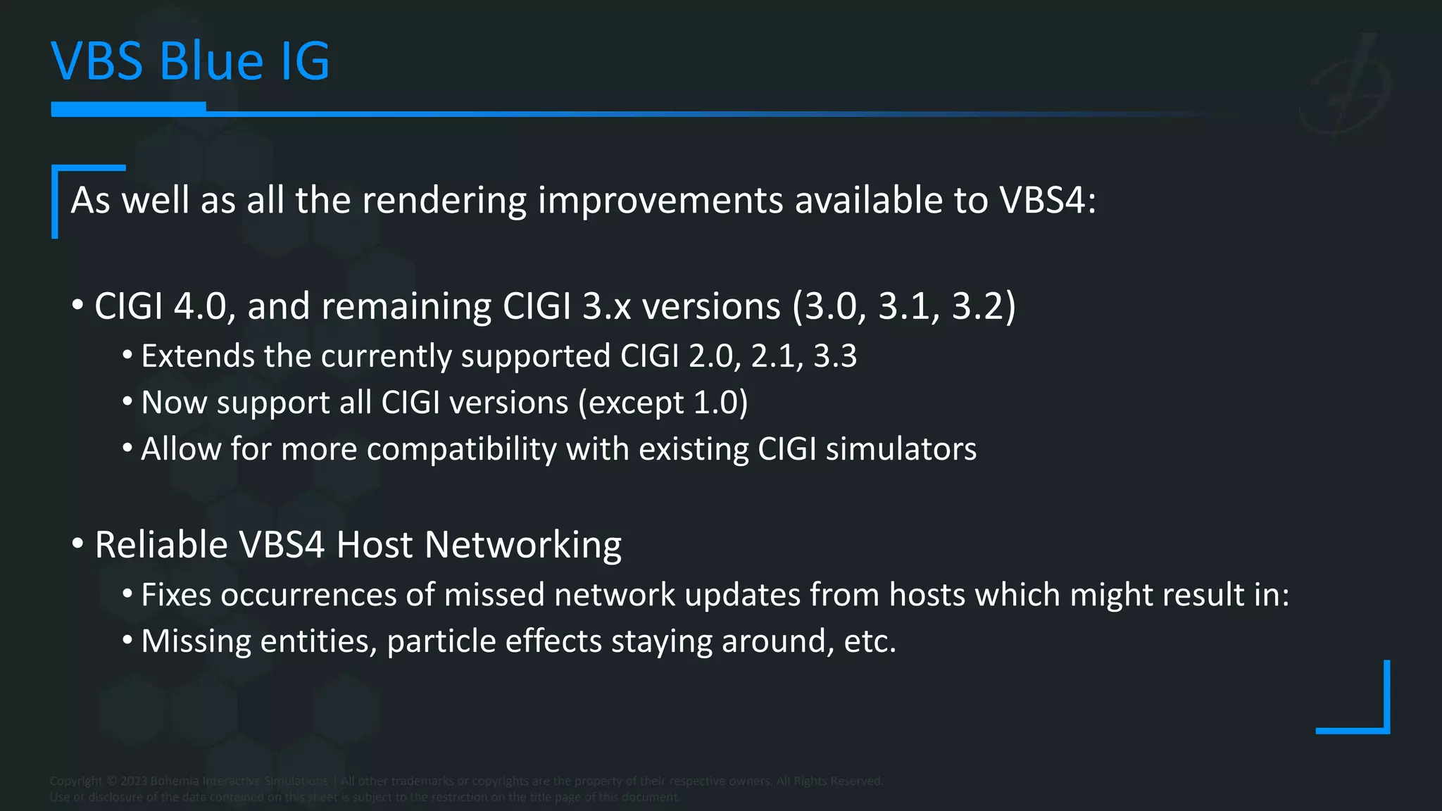 BISim's VBS4 simulation software new releases | PPTX