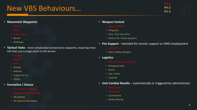 BISim's VBS4 simulation software new releases | PPTX