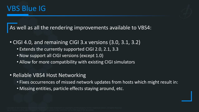 BISim's VBS4 simulation software new releases | PPTX