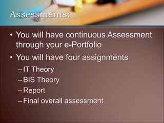 BIS induction presentation 2020 | PPT