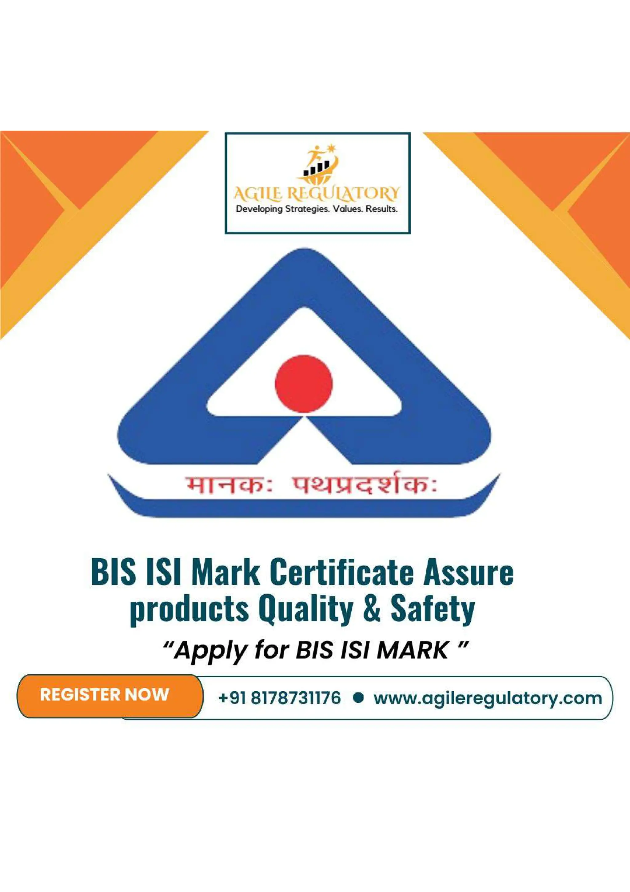 BIS ISI Mark Certificate Assure products Quality & Safety.pdf
