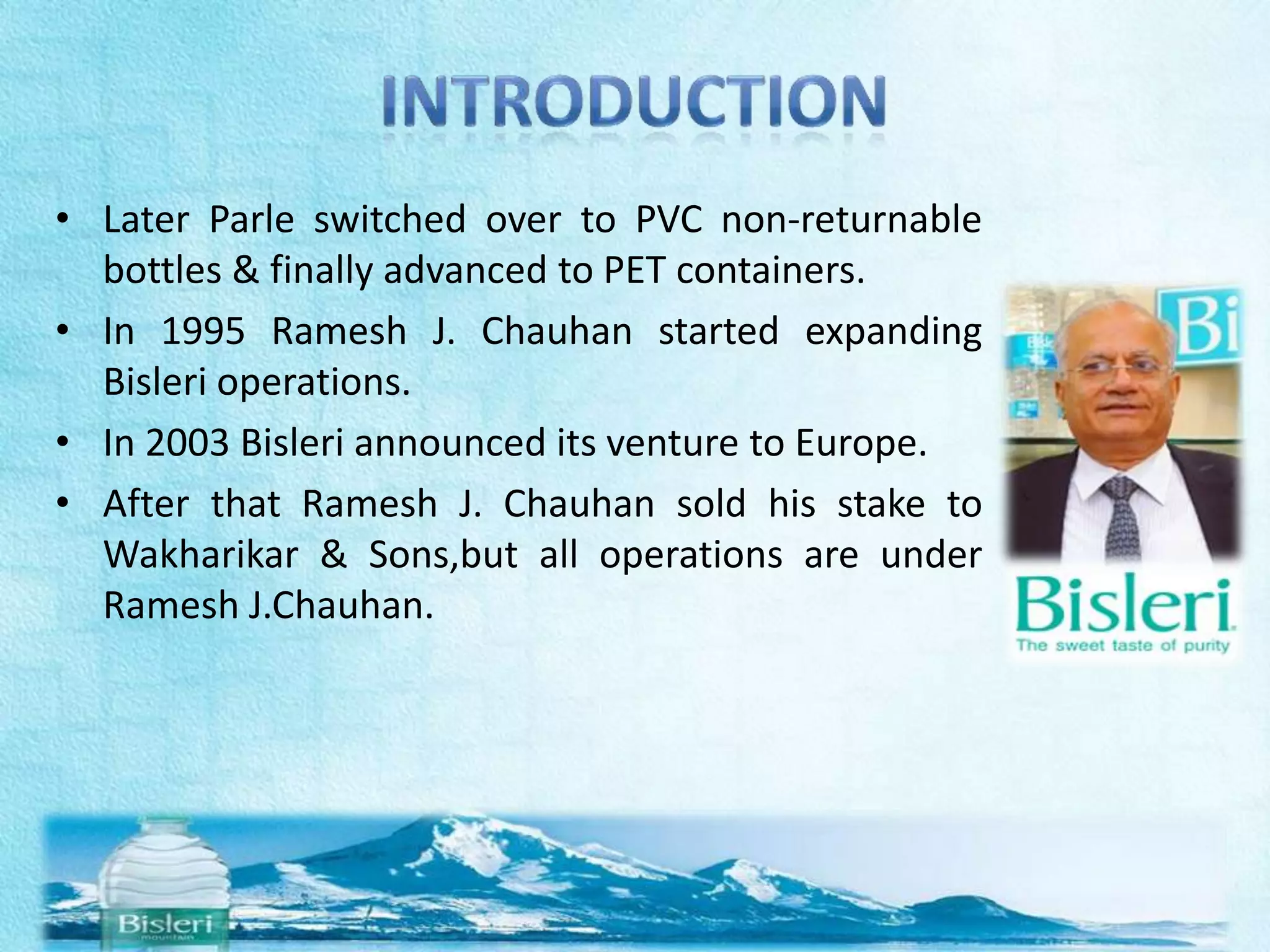 Bisleri | PPTX