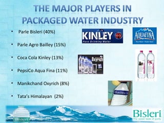 Parle Bisleri Journey of Market Leader | PPT