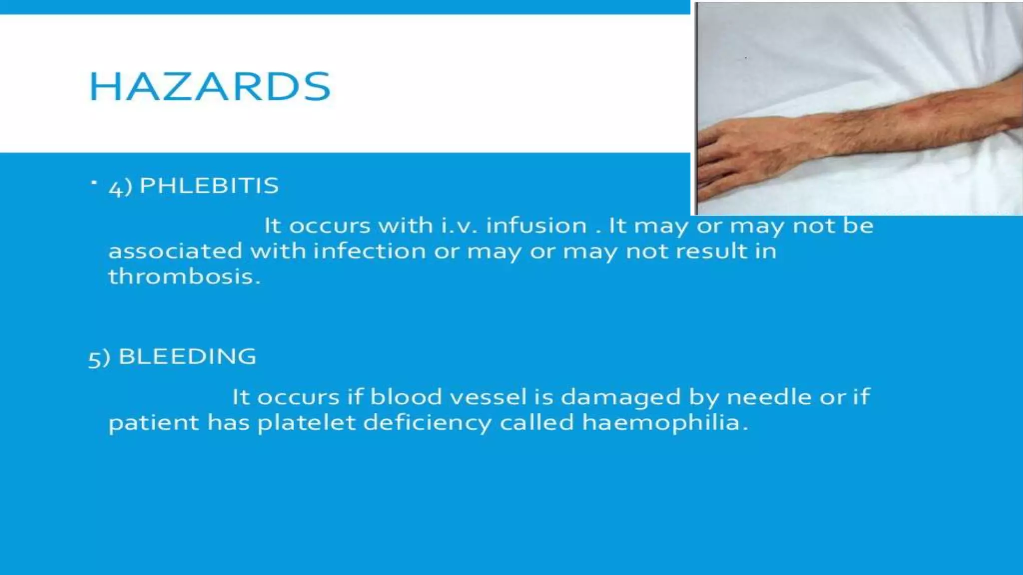 SAFETY INTRAVENOUS THERAPY & HAZARDS OF IV THERAPY | PPTX