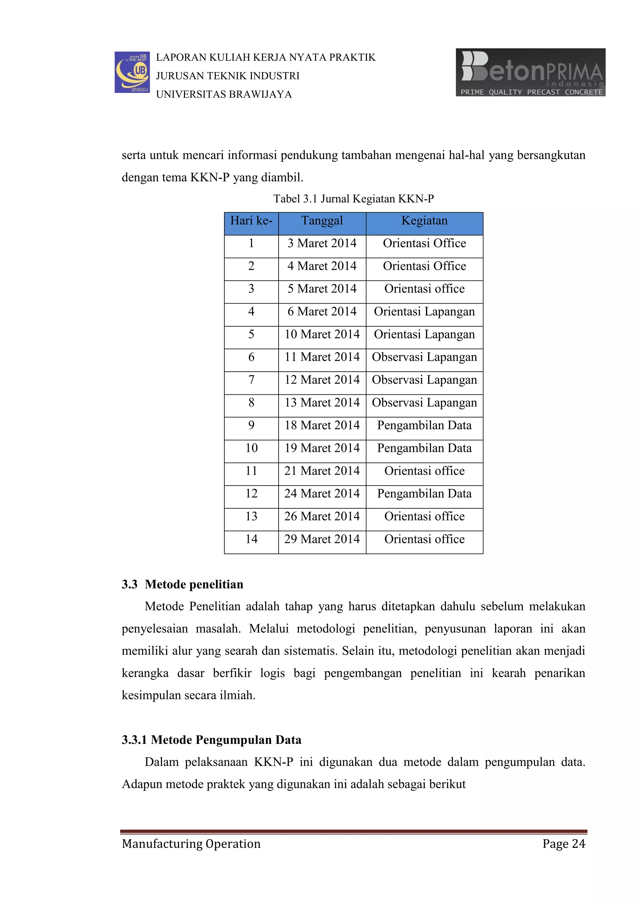 kknp manufacturing operation | PDF