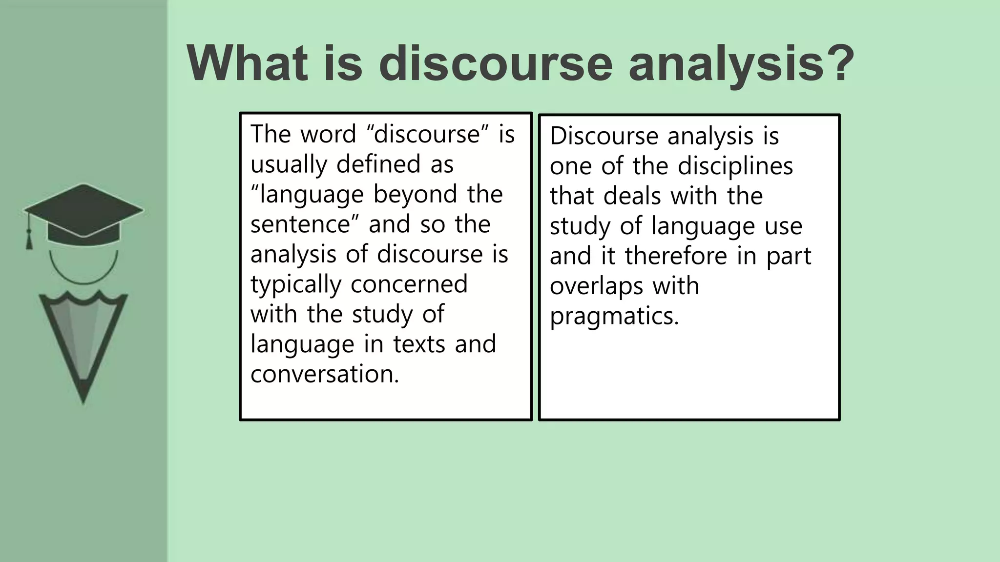 Discourse Analysis | PPT
