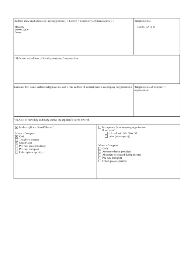 Portugal Schengen Visa application form UK | PDF