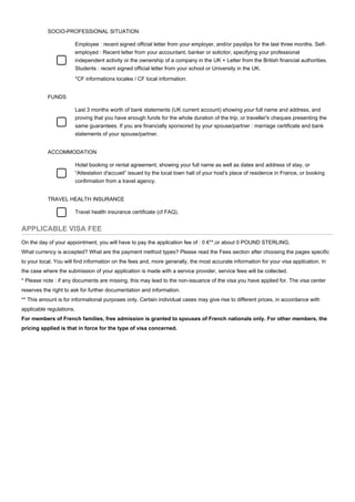 Portugal Schengen Visa application form UK | PDF
