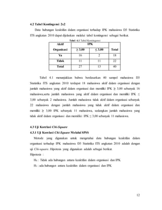 Bismillah bab iv revisi | PDF