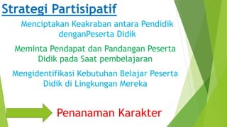 Strategi Pembangunan Karakter Pendidikan | PPT