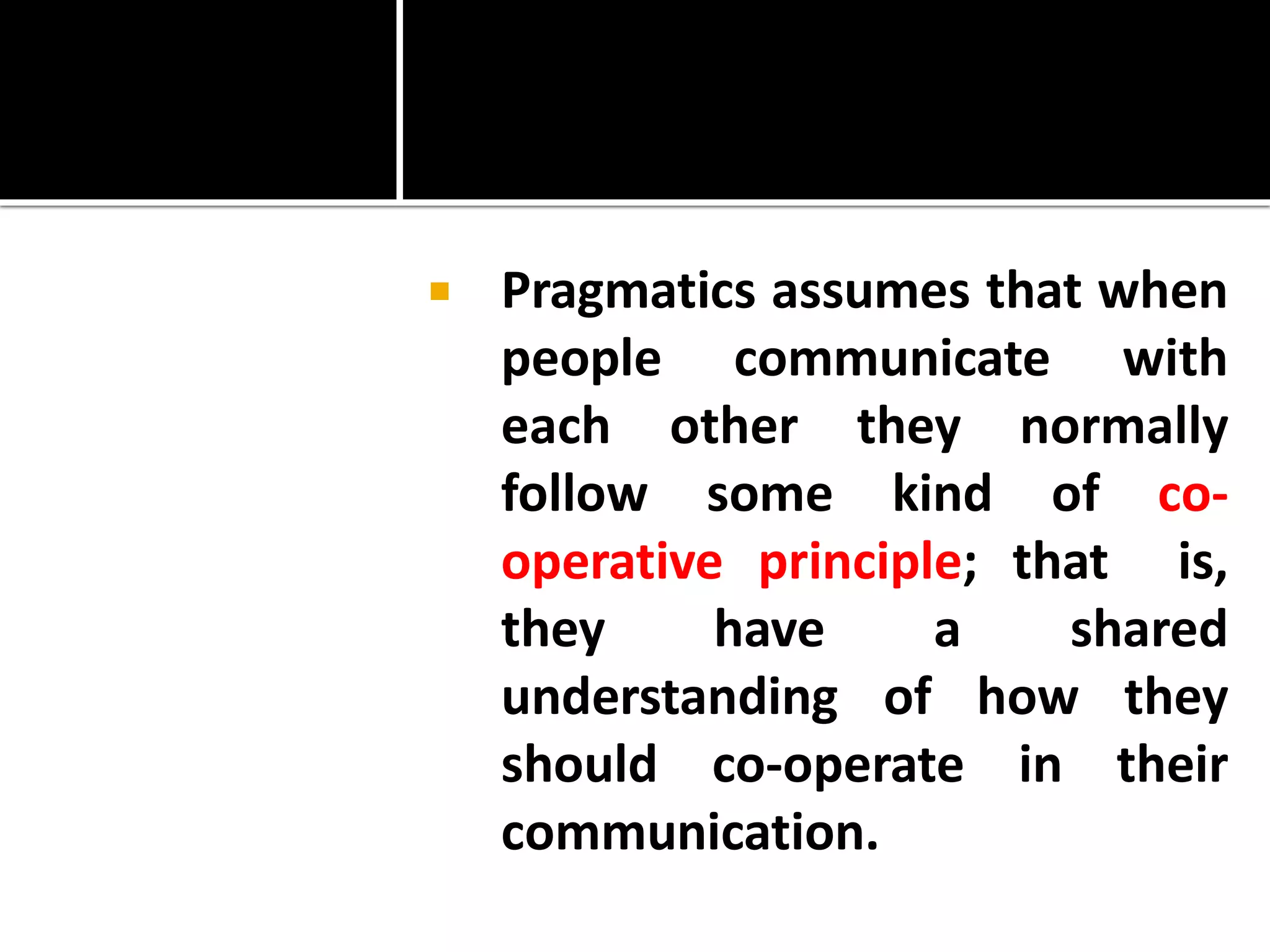 DISCOURSE AND PRAGMATICS | PPTX
