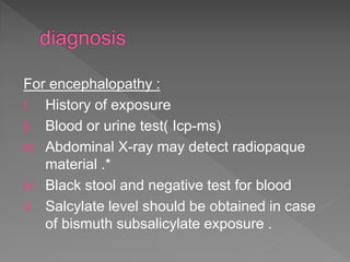 Bismuth toxicity | PPTX