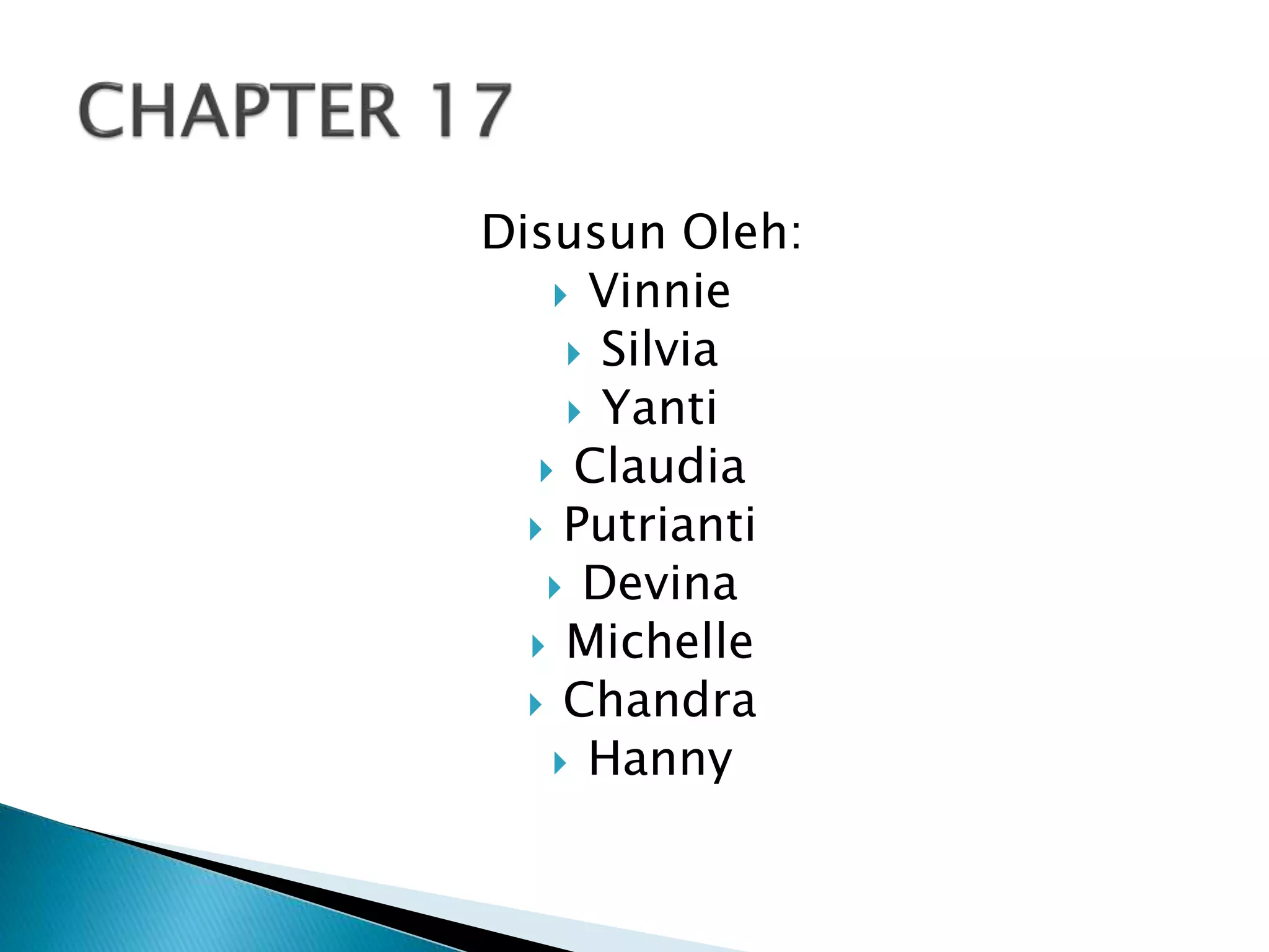 Slide Chapter 17 | PPTX