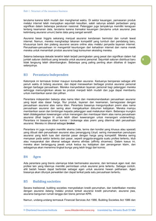 Bisnis dan keuangan asuransi modul kurikulum baru - sample1 | PDF