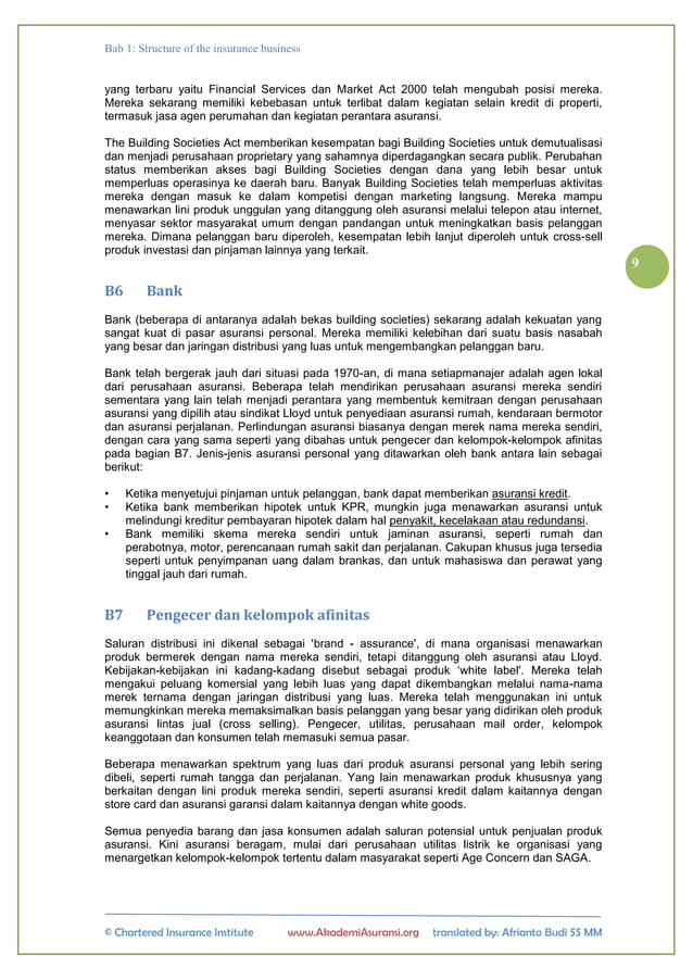 Bisnis dan keuangan asuransi modul kurikulum baru - sample1 | PDF