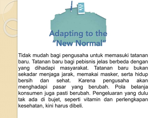 Bisnis di era new normal | PPTX