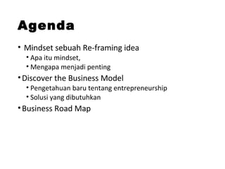Bisnis mindset dan Road Map Sukses | PPT