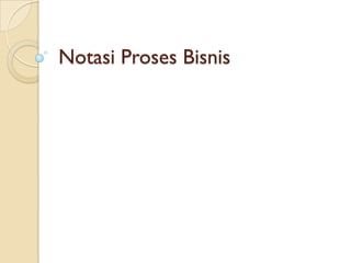 Bisnis proses | PDF