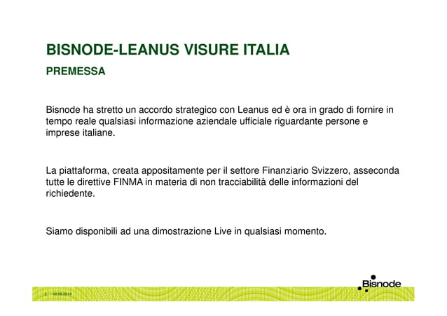 Bisnode leanus finance final | PPT