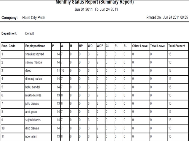 Biso report presentation | PPTX