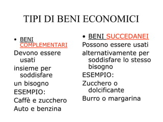Bisogni beni-economici | PDF