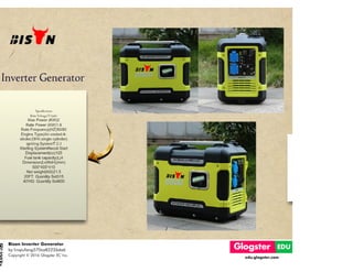 Bison inverter generator | PPT