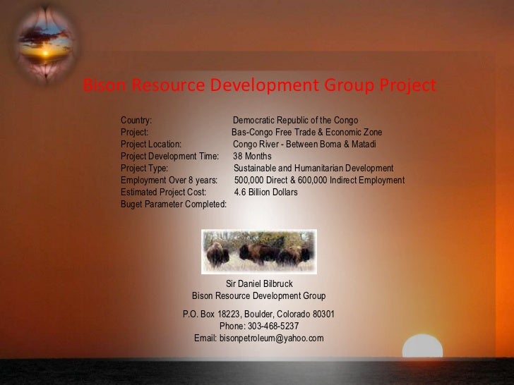 Bison Resource Development Group Presentation
