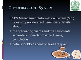 Bisp(Benazir Income Support Program.) | PPT