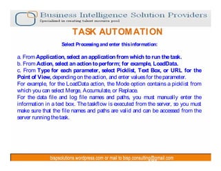 Bisp hfm-task-automation | PPT