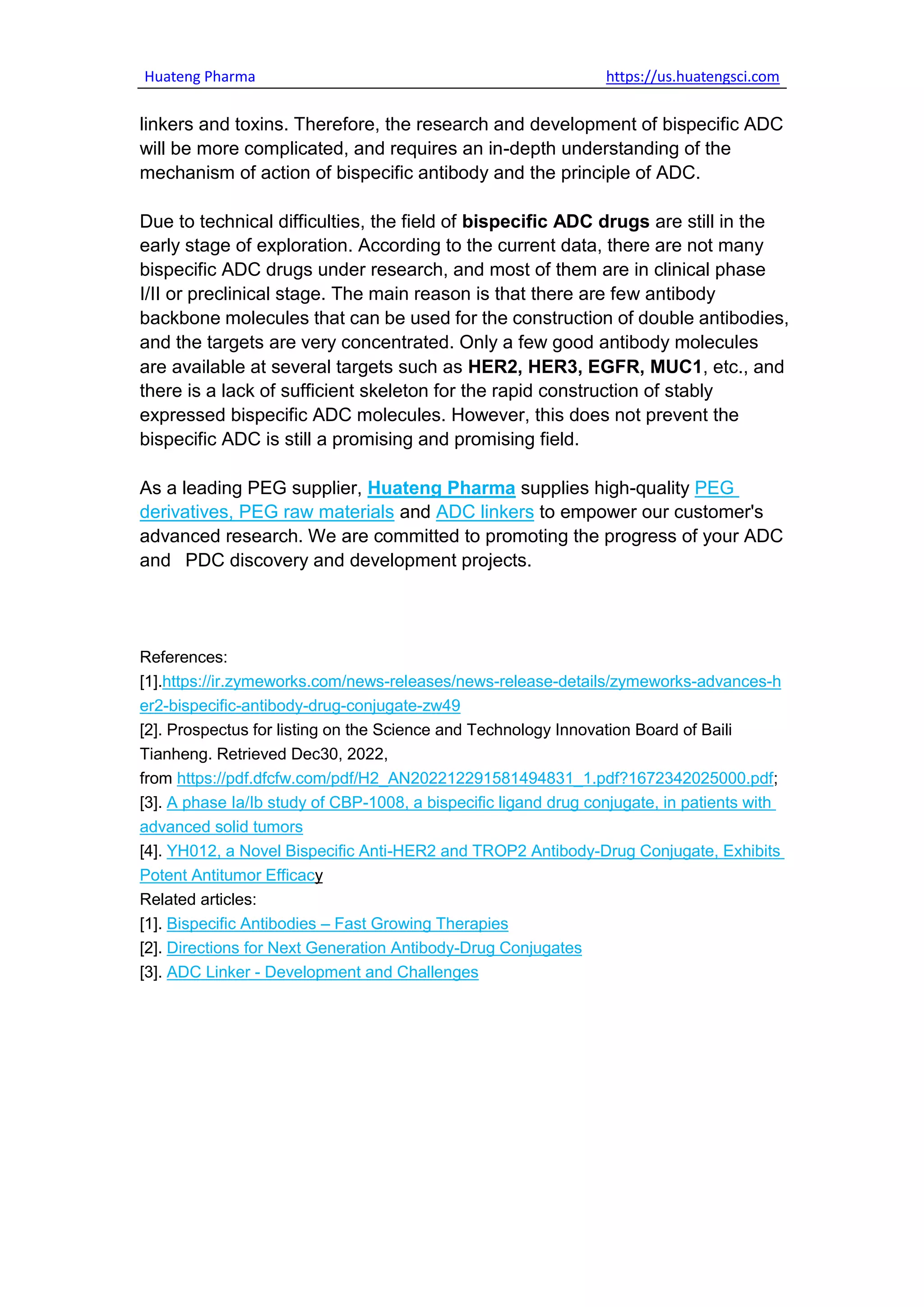 Bispecific Antibody-drug Conjugate Drugs In Clinical or Preclinical.pdf