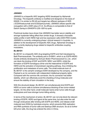 Bispecific Antibody-drug Conjugate Drugs In Clinical or Preclinical.pdf