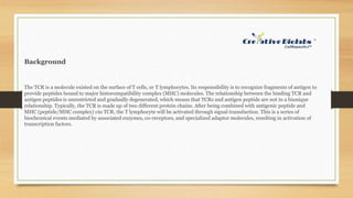 Bispecific t cell receptor | PPTX | Chemistry | Science