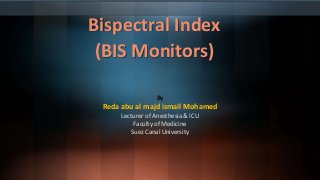 Bispectral index | PPTX
