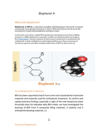 Bisphenol a 2 | DOCX