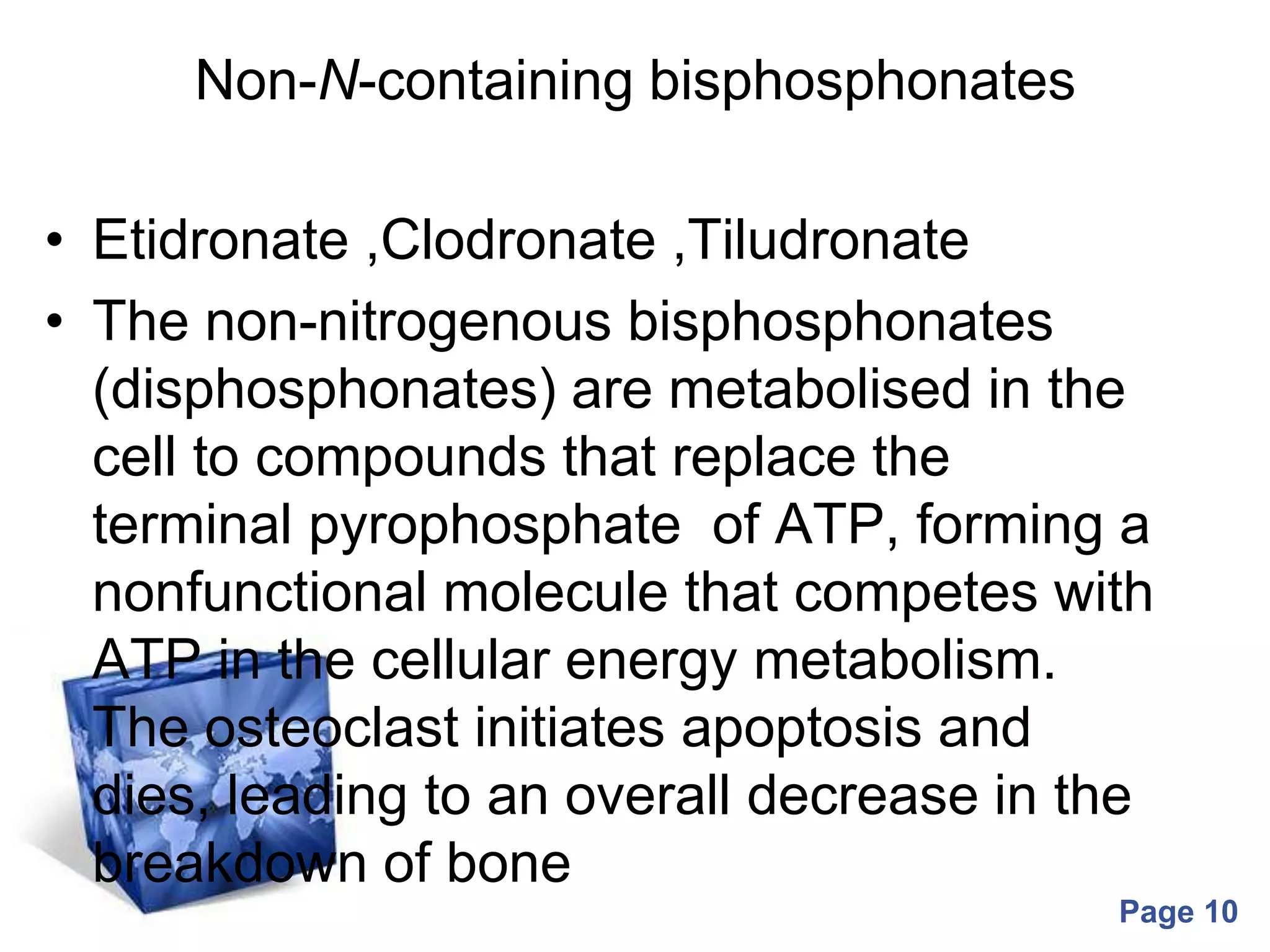 Bisphosphonates | PPTX