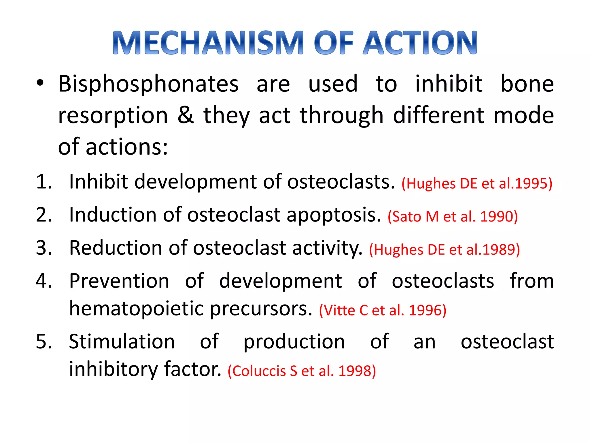 Bisphosphonates | PPTX