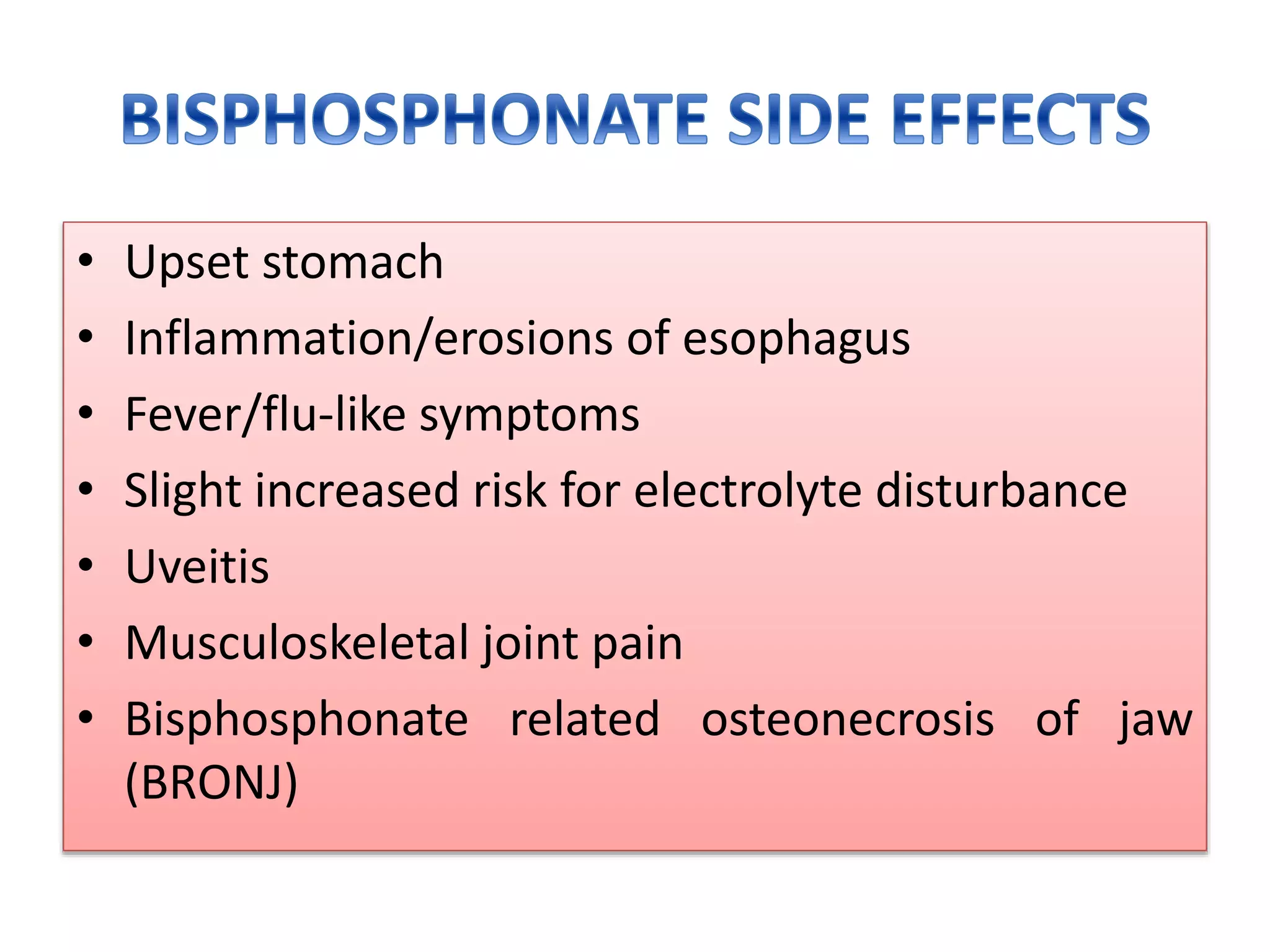 Bisphosphonates | PPTX
