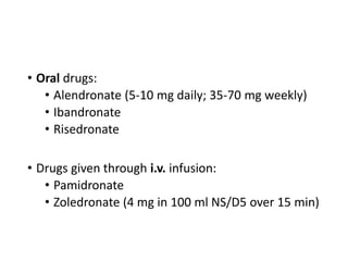 Bisphosphonates in Osteoporosis.pptx | Bone and Joint Conditions ...