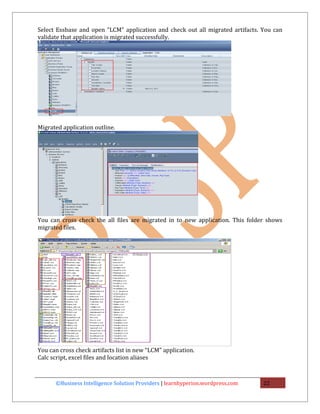 Hyperion LCM Utility | PDF