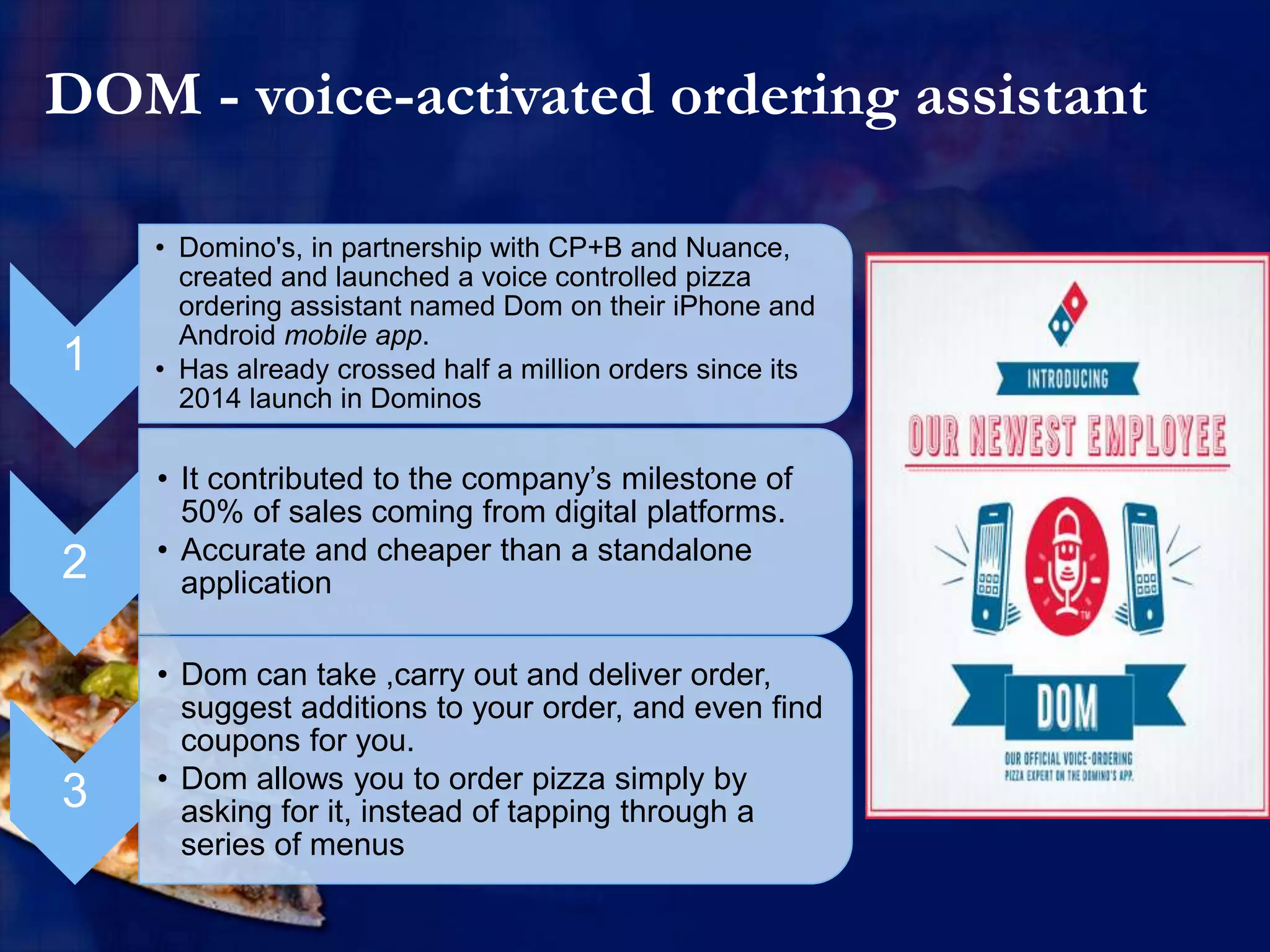 Information System at Domino's | PPTX