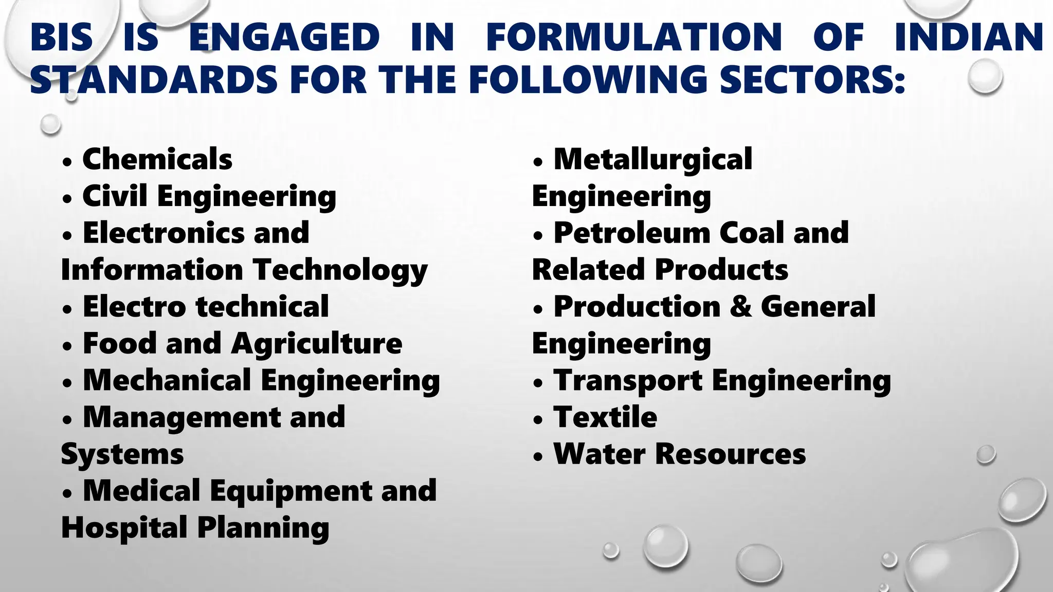 BIS (bureau of Indian standards) Presentation .pptx