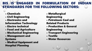 BIS (bureau of Indian standards) Presentation .pptx | Business ...