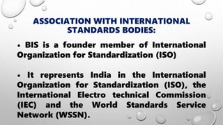 BIS (bureau of Indian standards) Presentation .pptx | Business ...