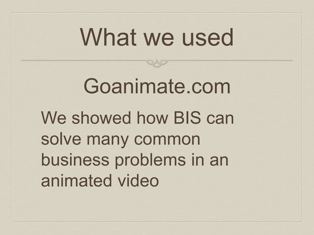 Bis presentation final | PPT