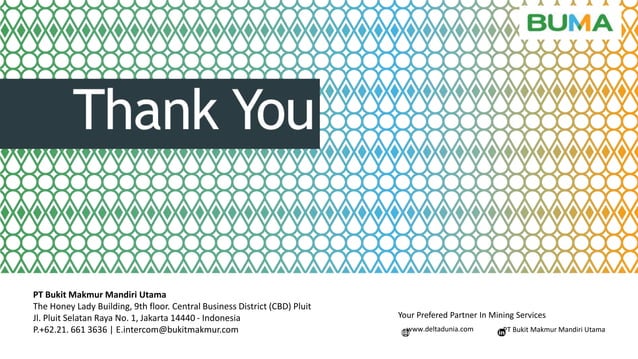 Bussiness Process in Coal Mining BUMA IPR | PDF