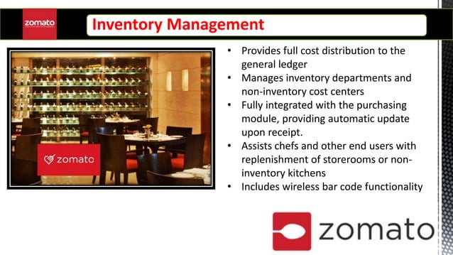 Business Information System on Zomato base | PPTX