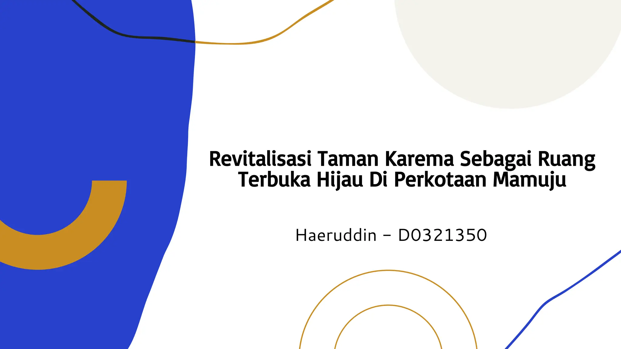 ppt tugas mata kuliah perencanaan wilayah dan kota | PPT